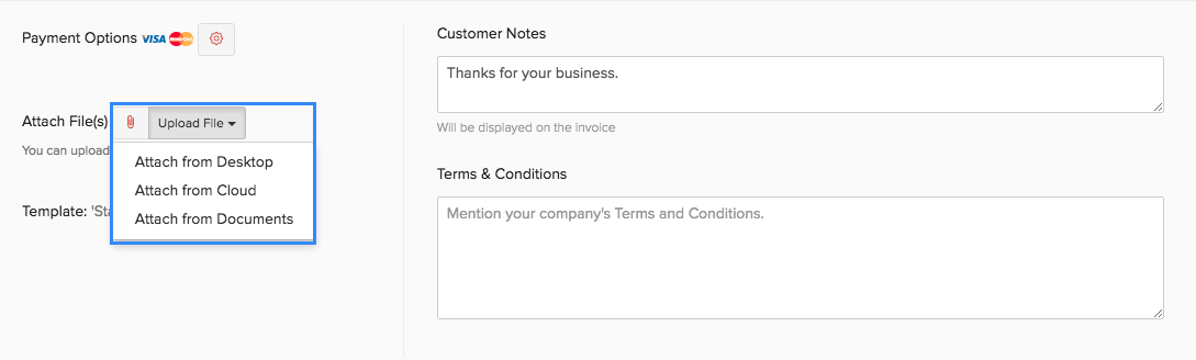 Invoices | User Guide | Zoho Books