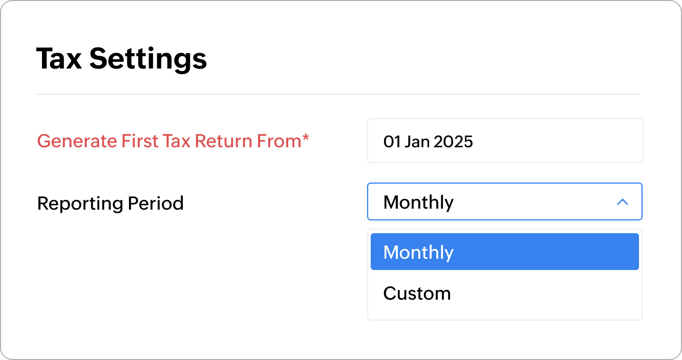 Directly File VAT Returns Using Zoho Books