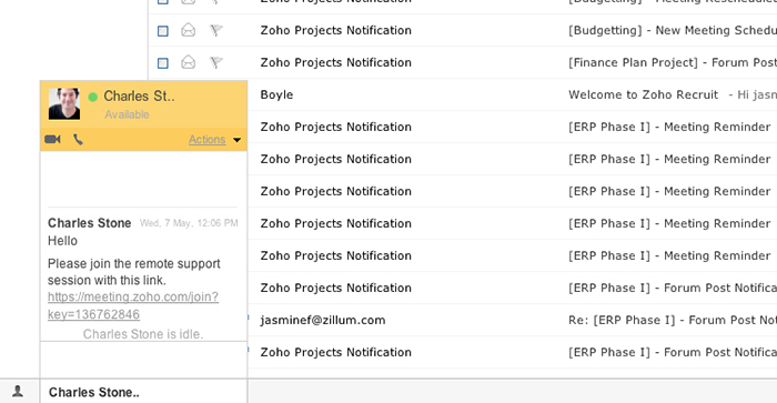 Join Session | User Guide | Zoho Assist
