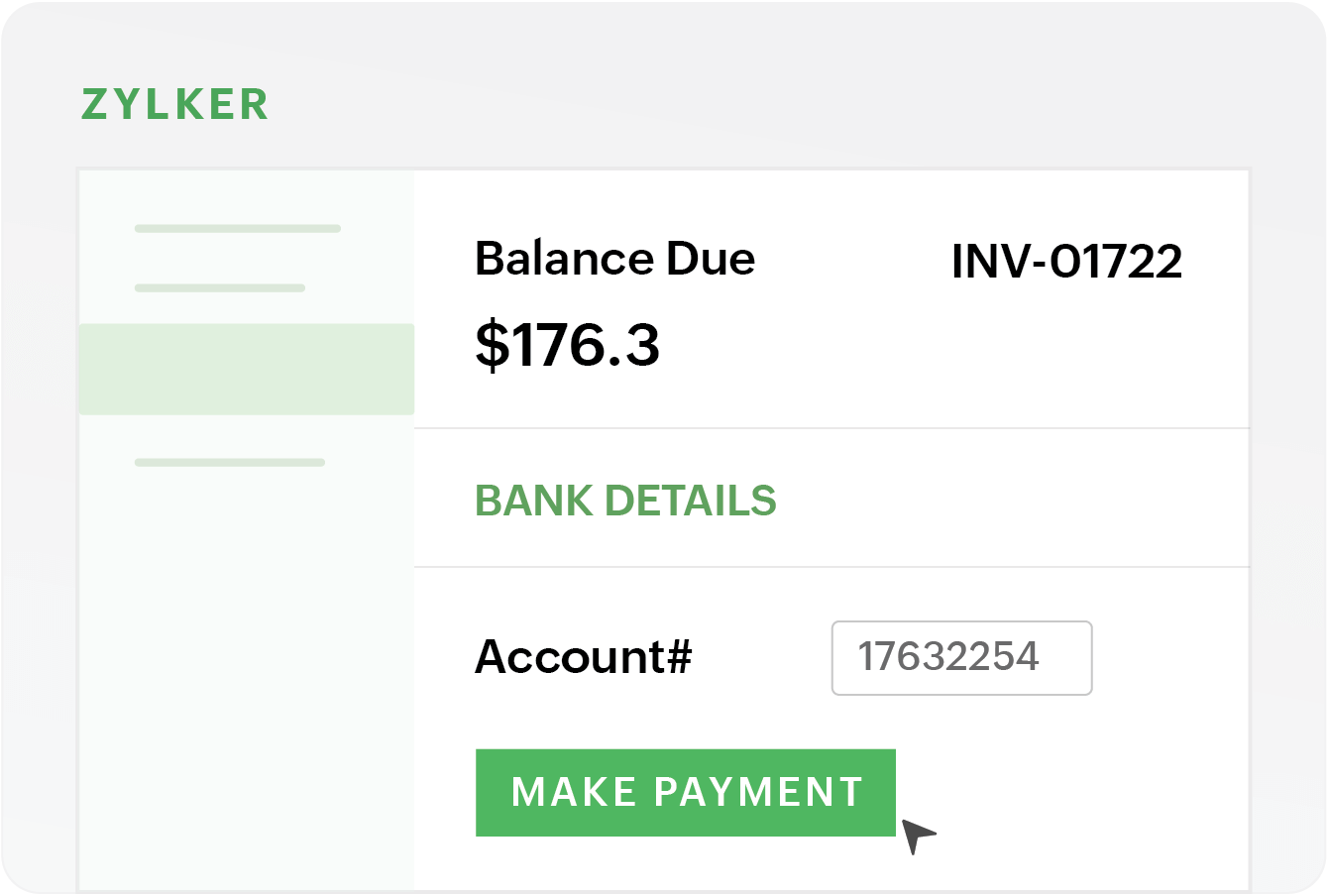 Instant ACH payment processing & acceptance | Zoho Billing