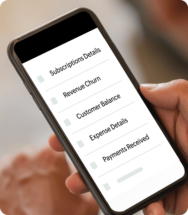 Reporting and Billing Analytics | Zoho Billing