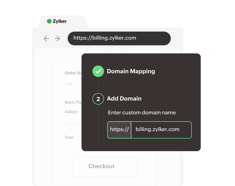 Customize billing templates to echo your business brand