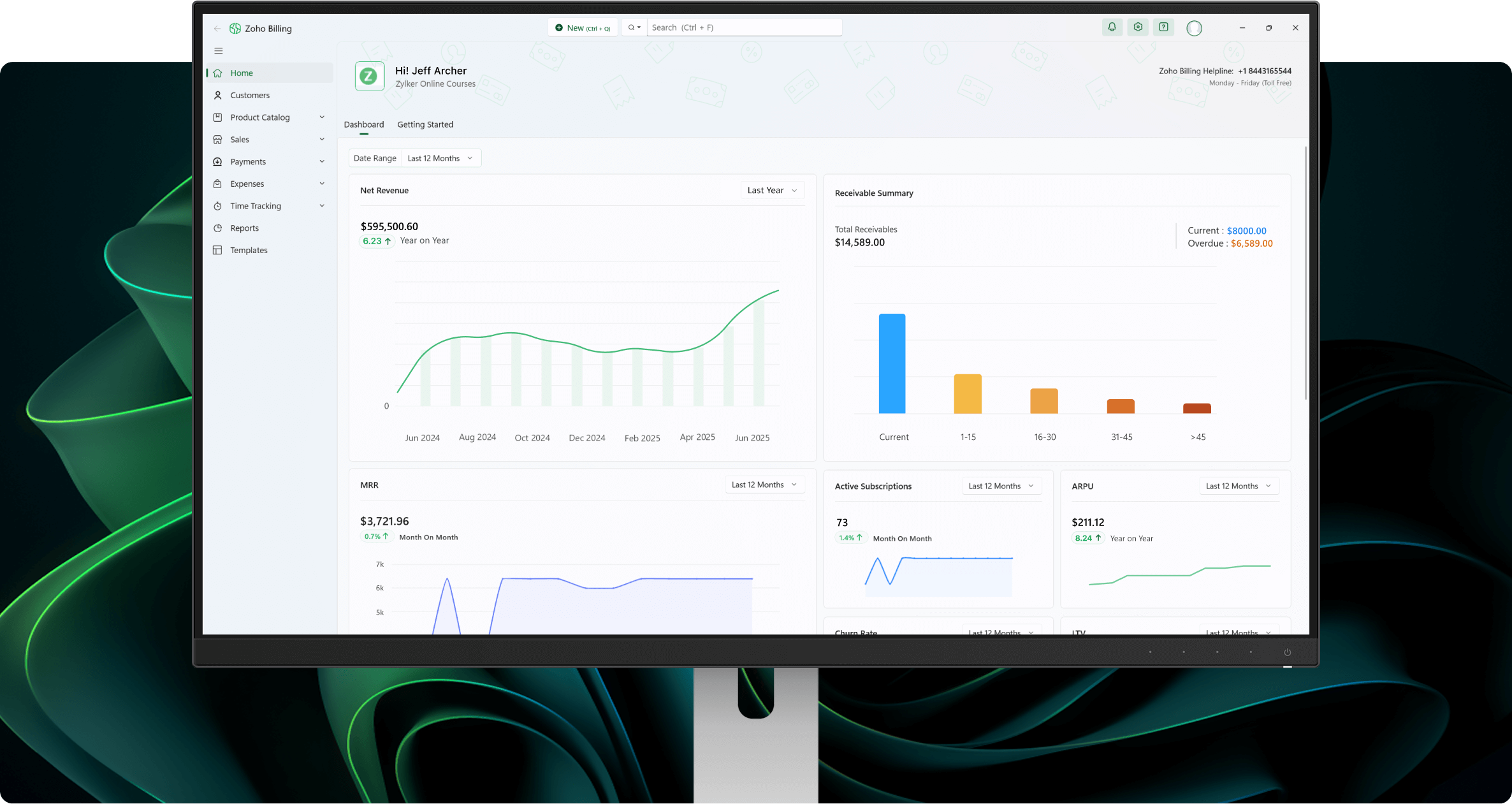 Billing software for Mac and Windows | Zoho Billing