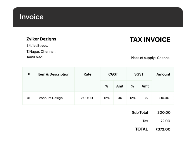 Complete GST billing software for Indian SMEs | Zoho BIlling