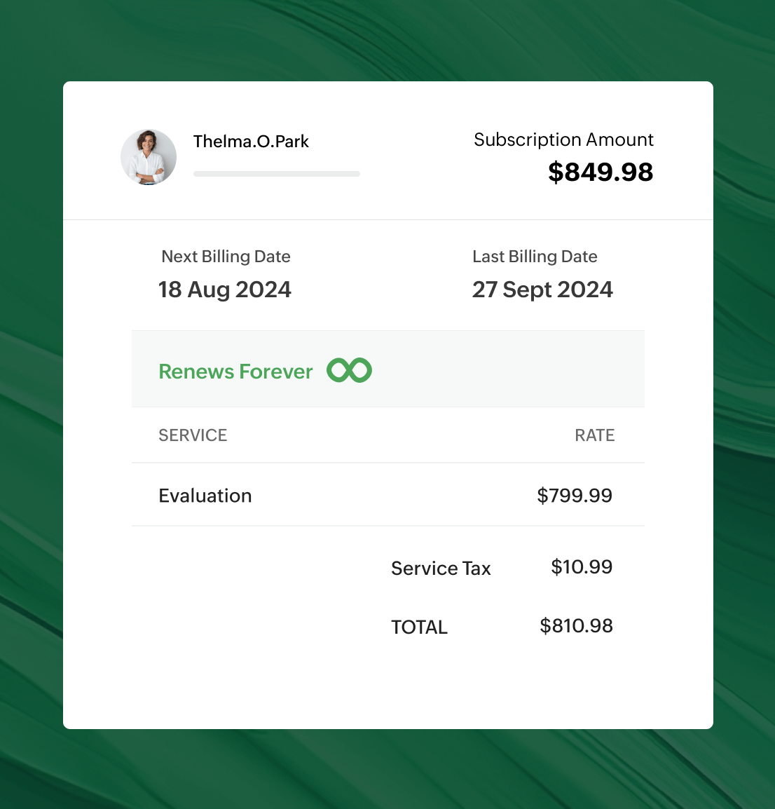 Billing software specifically for consultants | Zoho Billing
