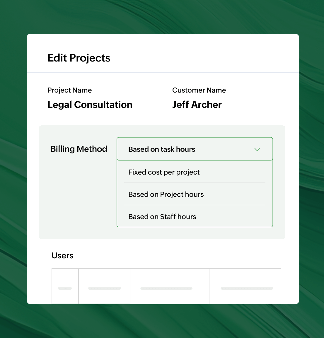 Billing software specifically for consultants | Zoho Billing