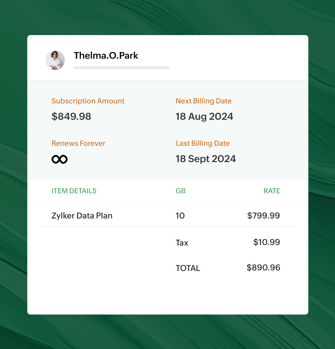 Internet of Things (IoT) billing software | Zoho Billing