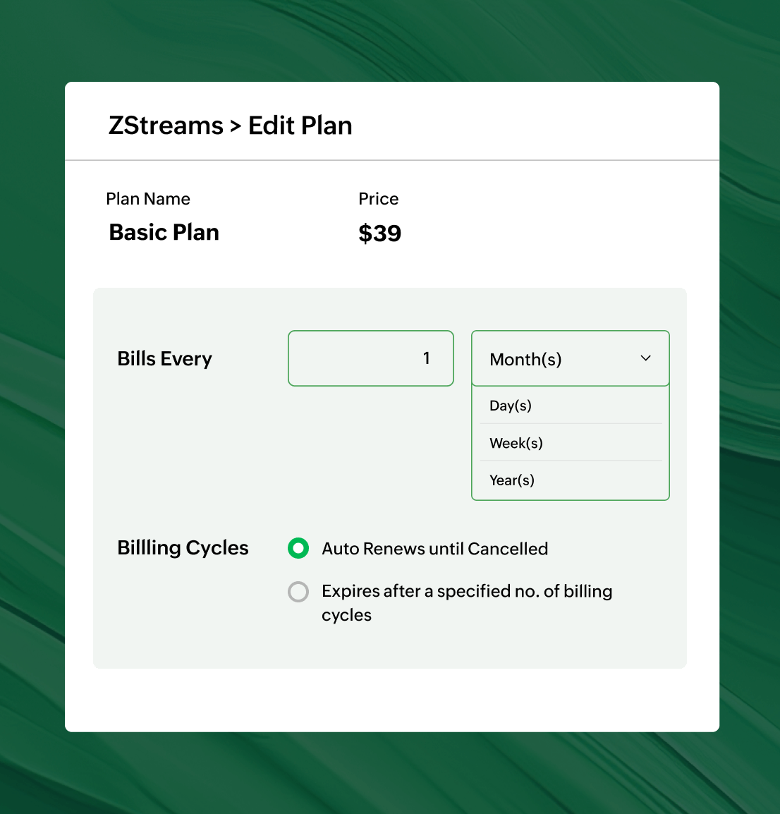 Best billing software for OTT and the video industry | Zoho Billing