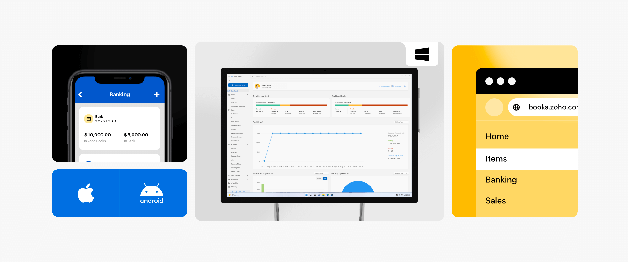 Accounting Software Features | Zoho Books
