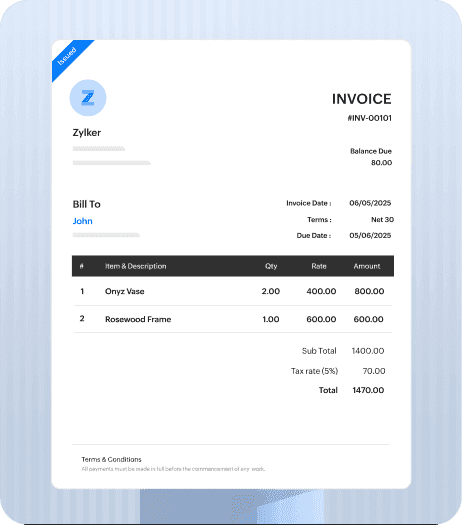 Invoicing and Accounting Software - Zoho Books