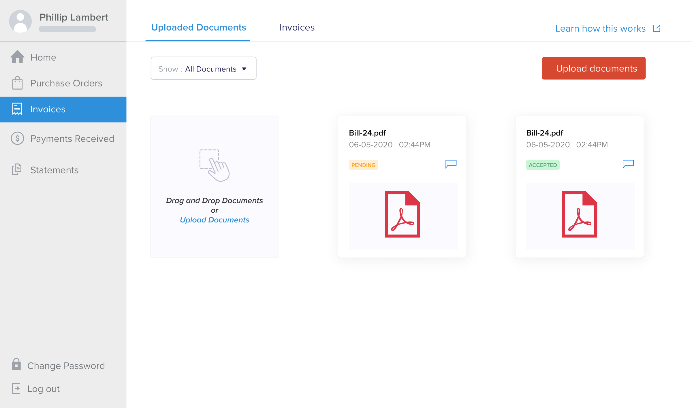 Vendors Accounts Payable & Invoice Management Portal - Zoho Books