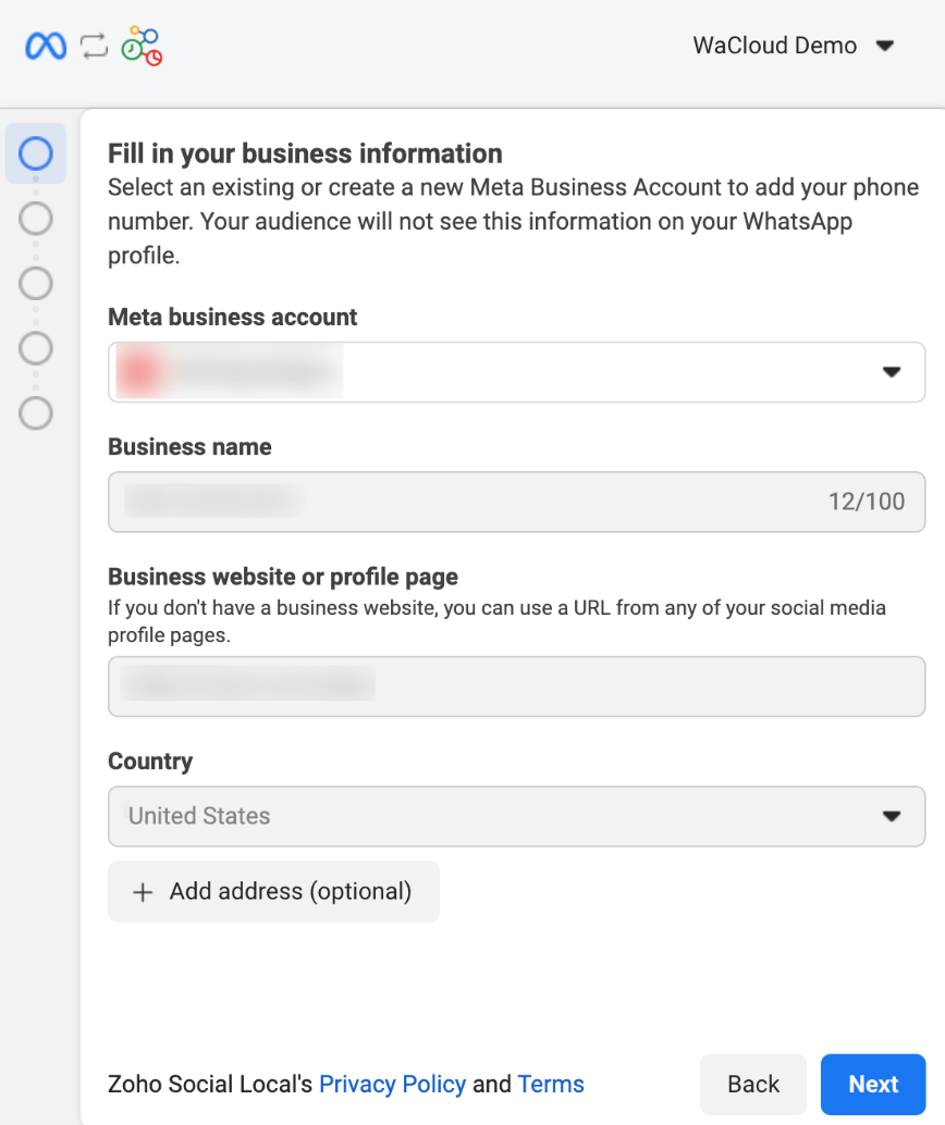 WhatsApp - Zoho Books Integration | Help | Zoho Books