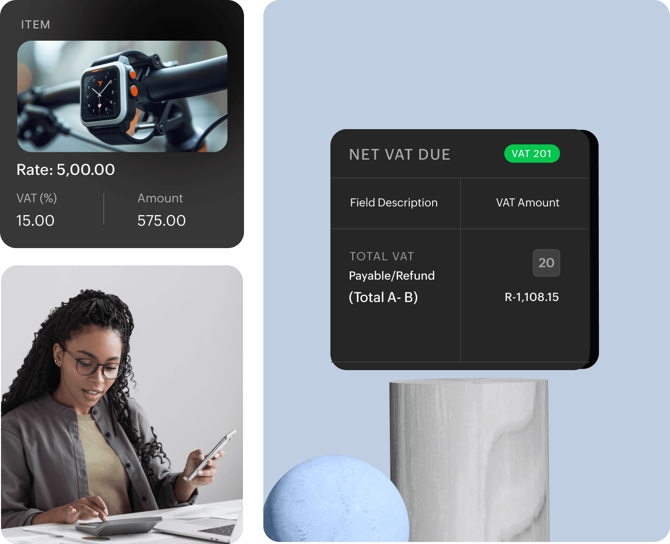 VAT compliant accounting in South Africa | Zoho Books