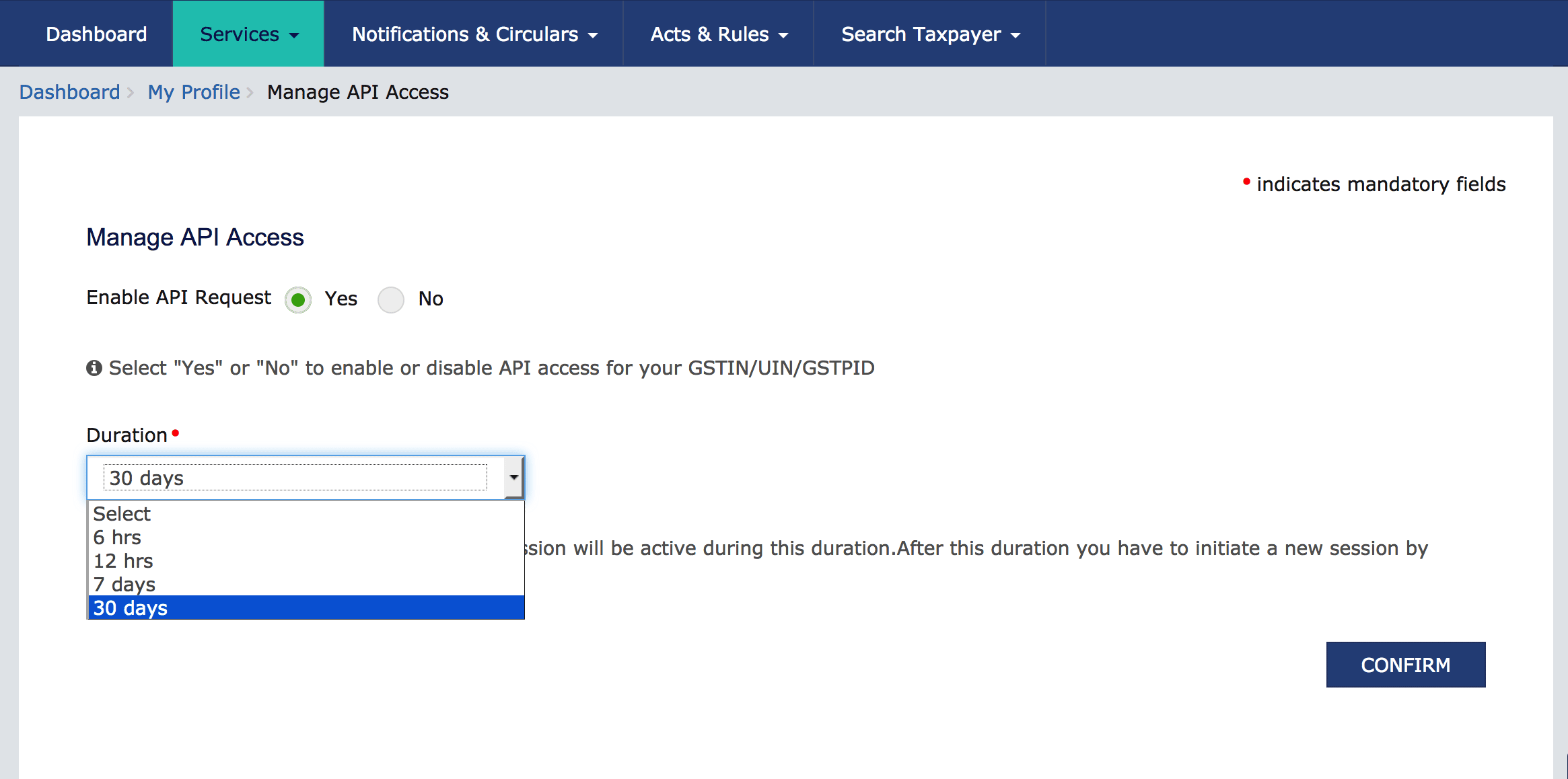 Enable API Access in GSTN | FAQ | Zoho Books Enable API Access in GSTN | FAQ | Zoho Books