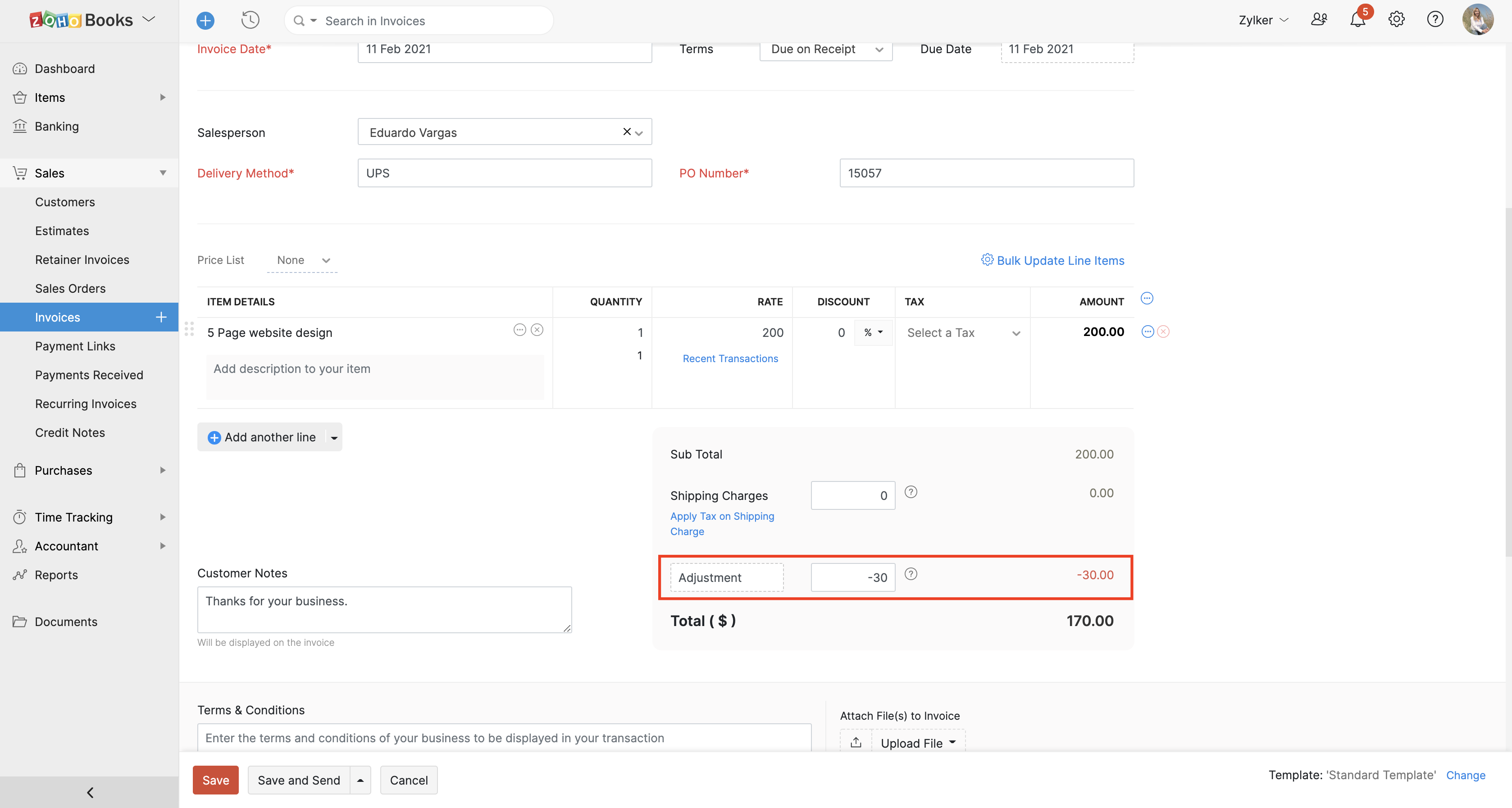 Discount on Invoice | FAQ | Zoho Books Discount on Invoice | FAQ | Zoho Books