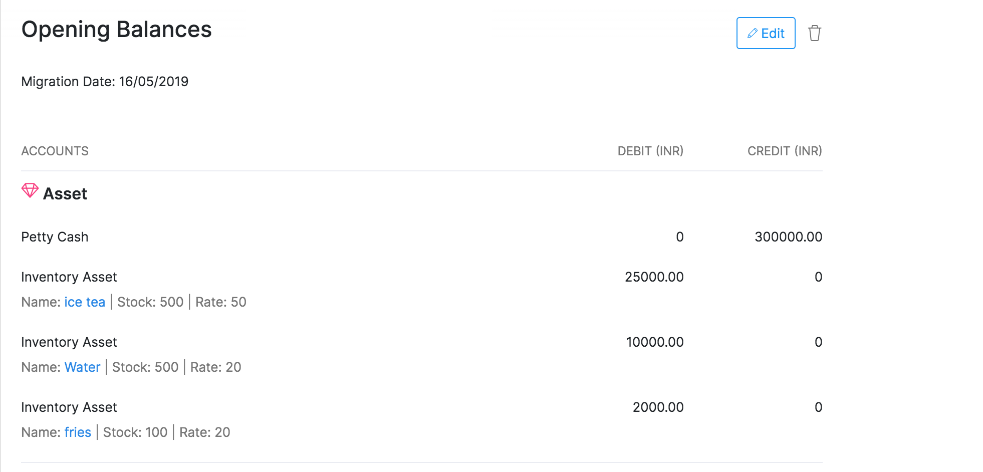 Edit Opening Balance Knowledge Base FAQ Zoho Books Edit Opening Balance Knowledge Base FAQ Zoho Books