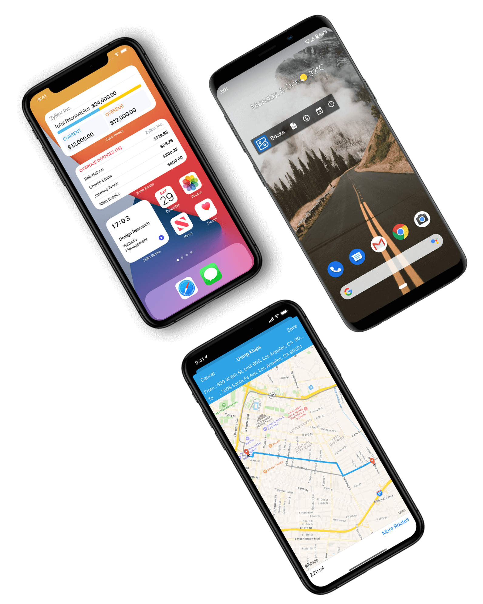 Best Small Business Accounting App | Mobile Bookkeeping App - Zoho Books