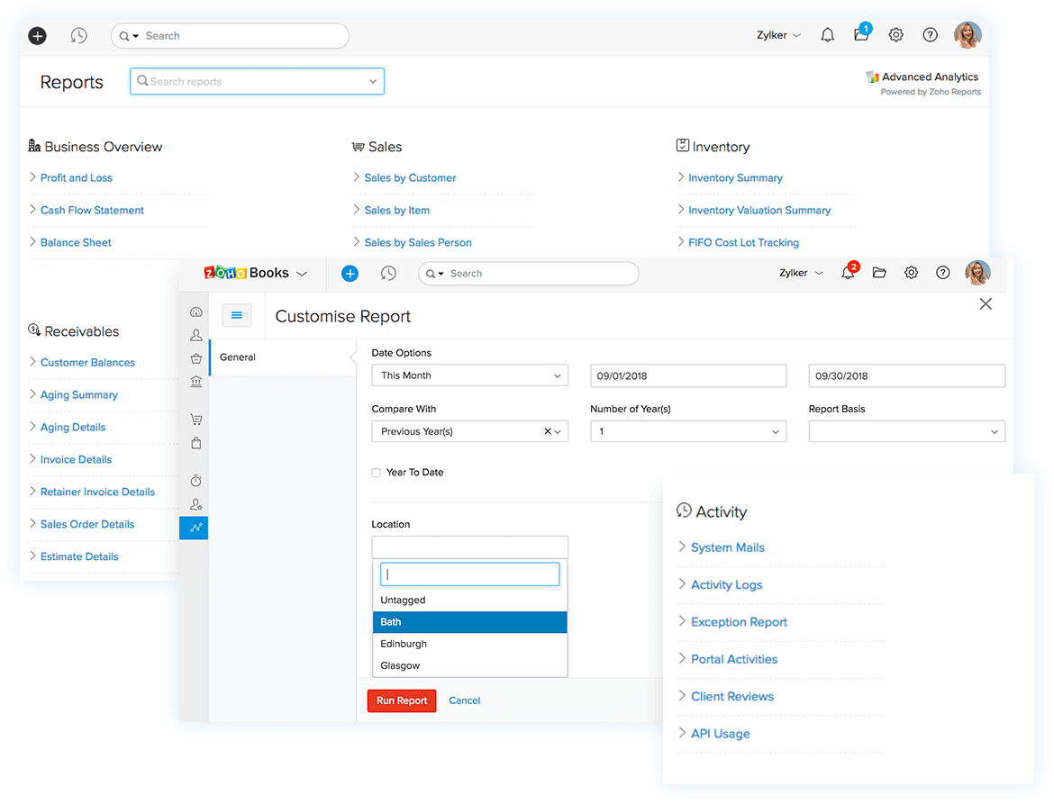 Small Business Accounting Software | Zoho Books