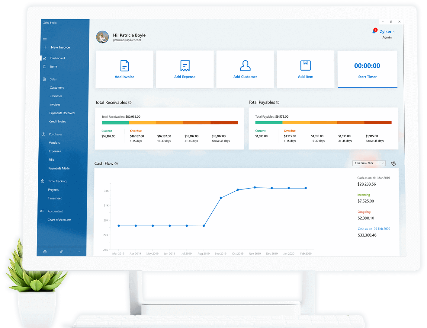 Desktop Accounting Software | Accounting Software for Windows PC - Zoho ...