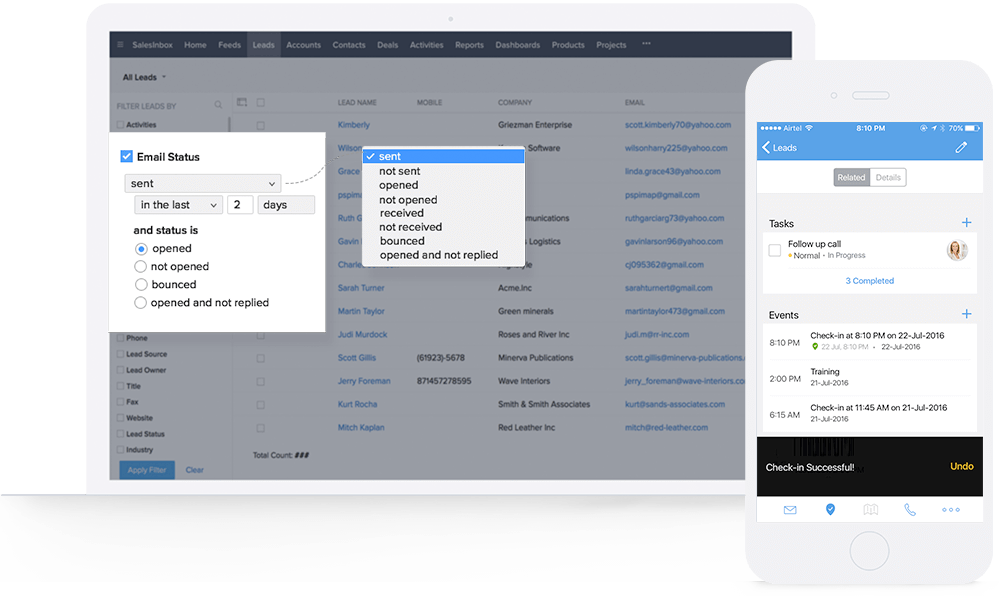CRM software, customer relationship management - Zoho CRM