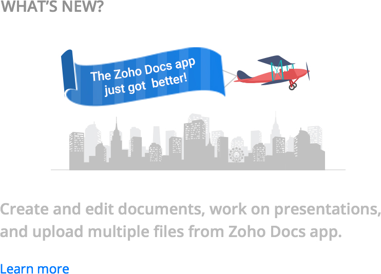 Zoho Docs Logo