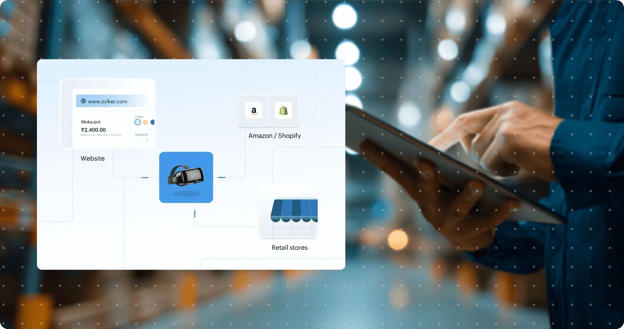 Omnichannel Commerce - Zoho ERP | Unified Order Management