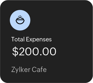 Advanced corporate card management | Zoho Expense