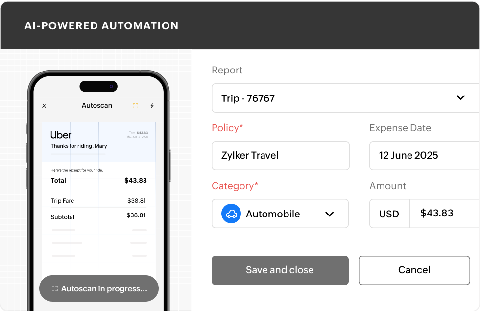 Travel and Expense management built for IT