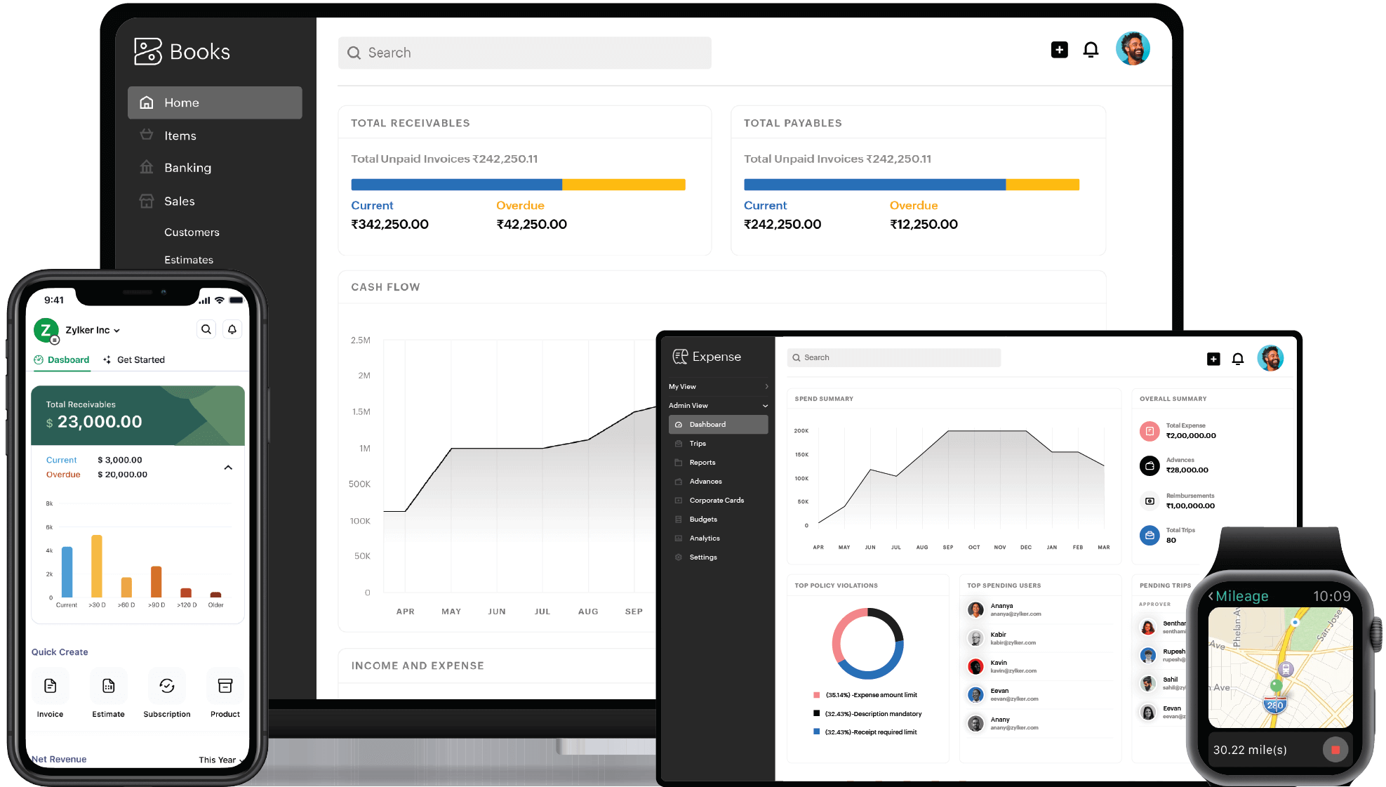 Integrated Finance Suite for Businesses | Zoho Finance Plus
