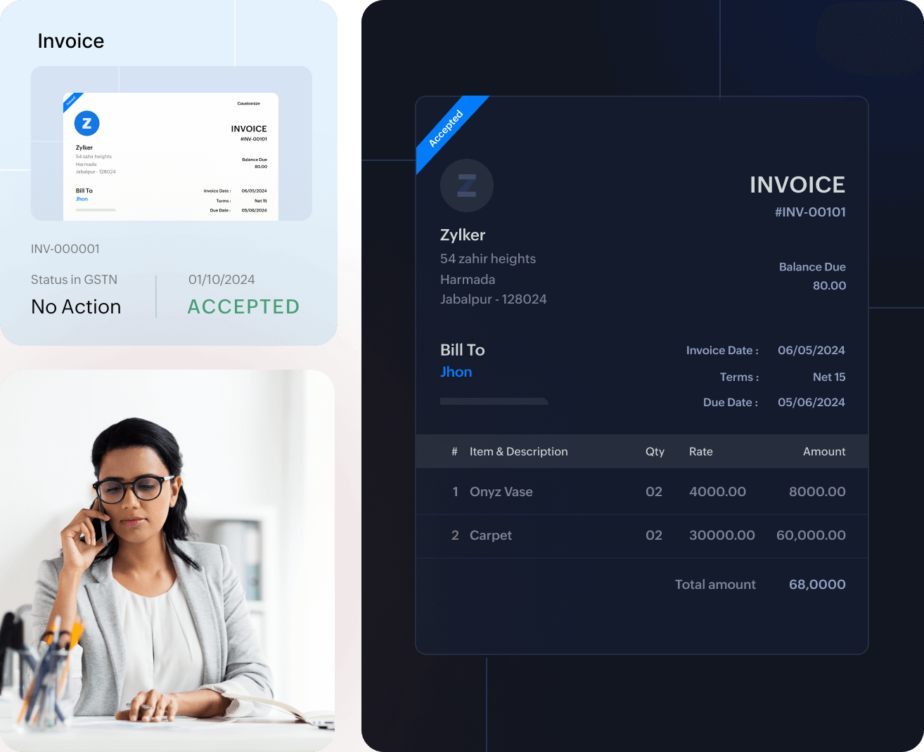 Streamline your ITC claims with the all new Invoice Management System | Zoho Books