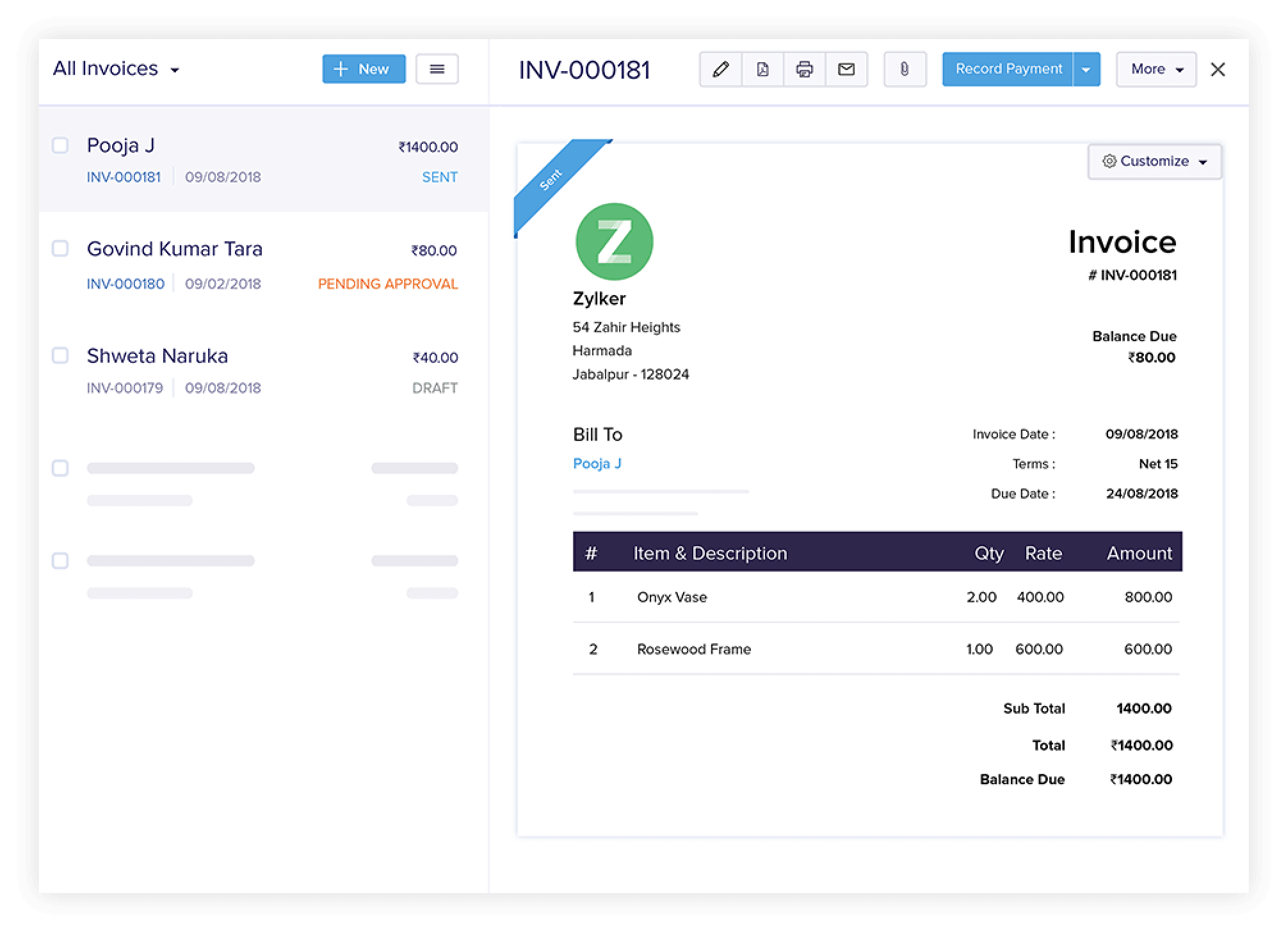 Invoice And Accounting Software Billing Invoicing And Accounting