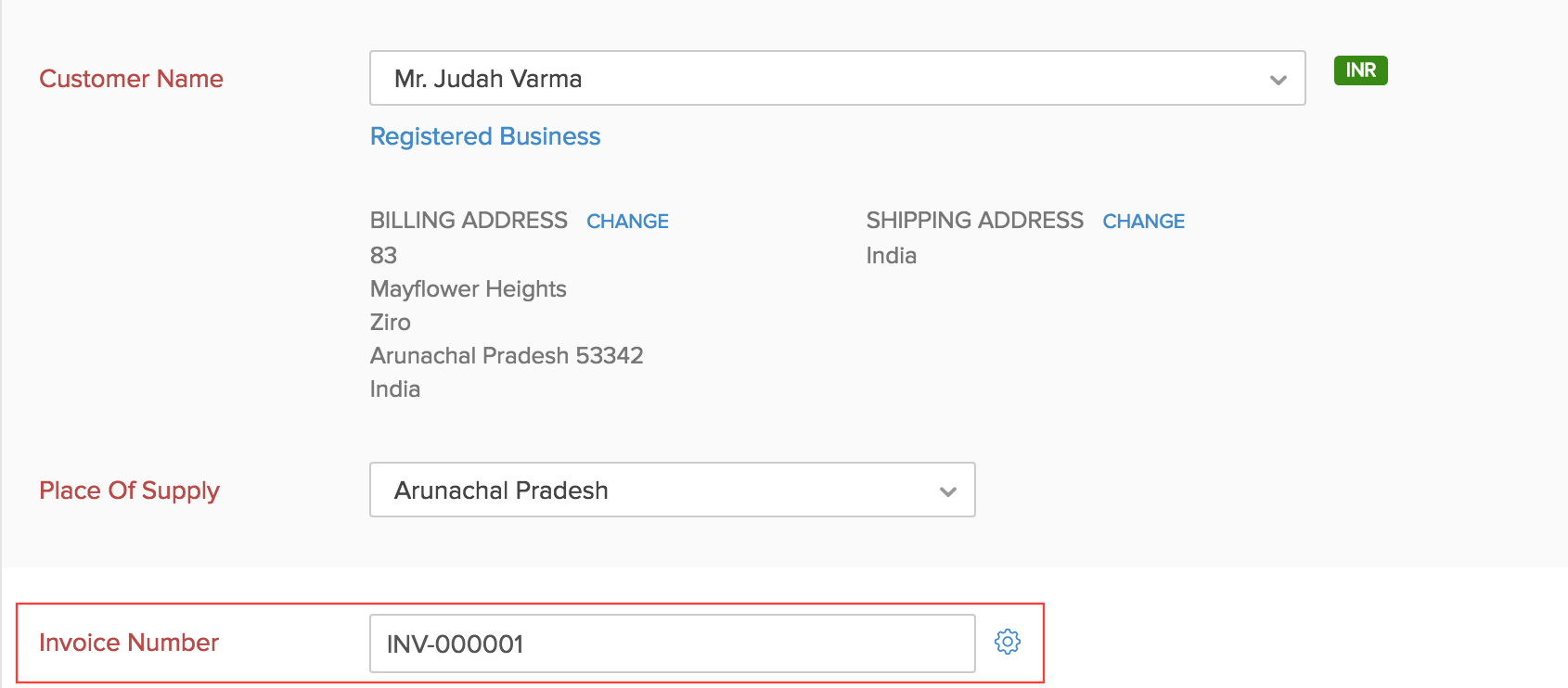 Invoices | User Guide | Zoho Books