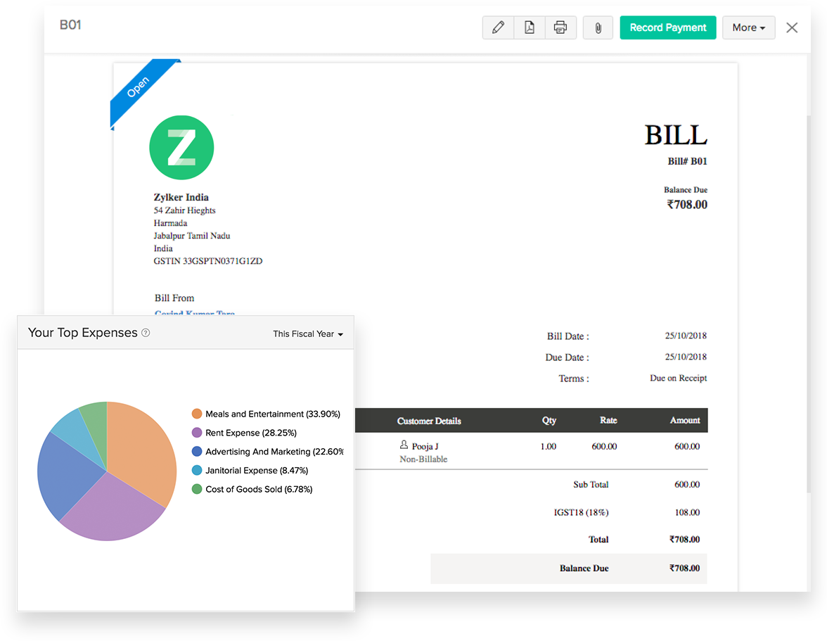 Small Business Accounting Software | Zoho Books