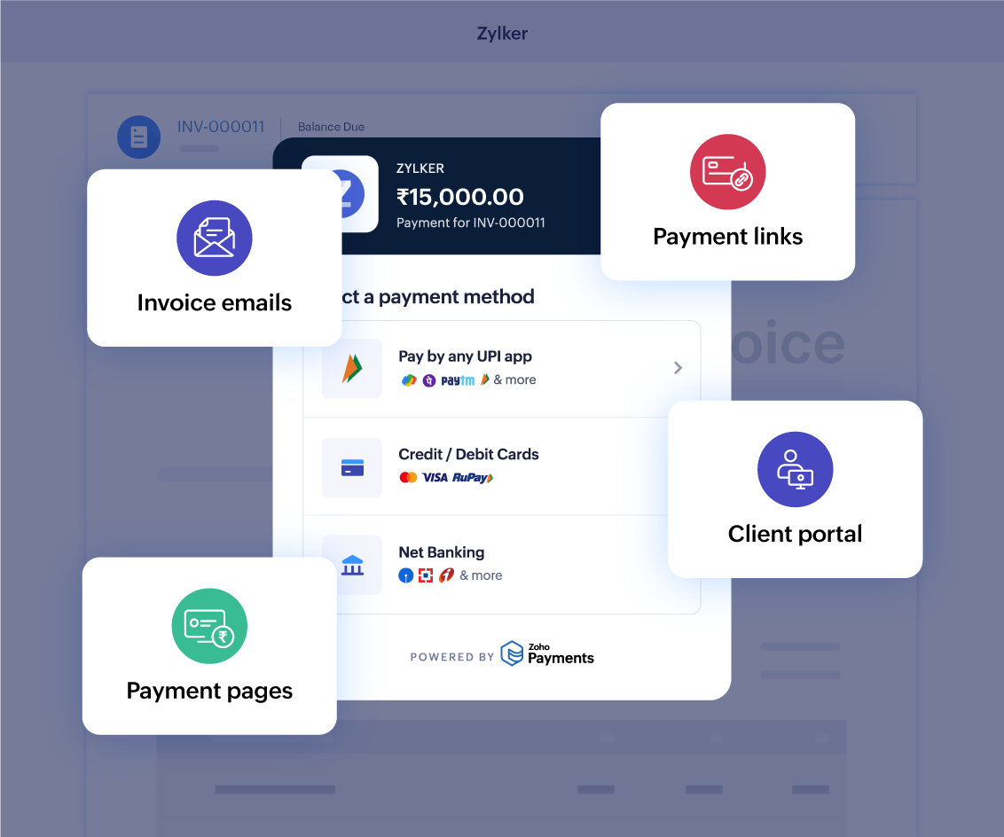 Accept Online Payments with Zoho Payments—Your Online Payment System