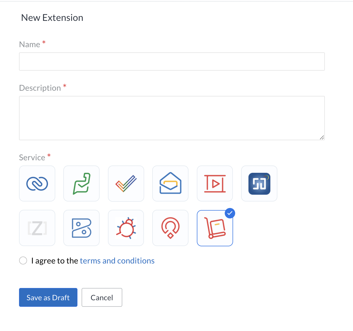 Create Extensions | Developer | Zoho Inventory Create Extensions | Developer | Zoho Inventory