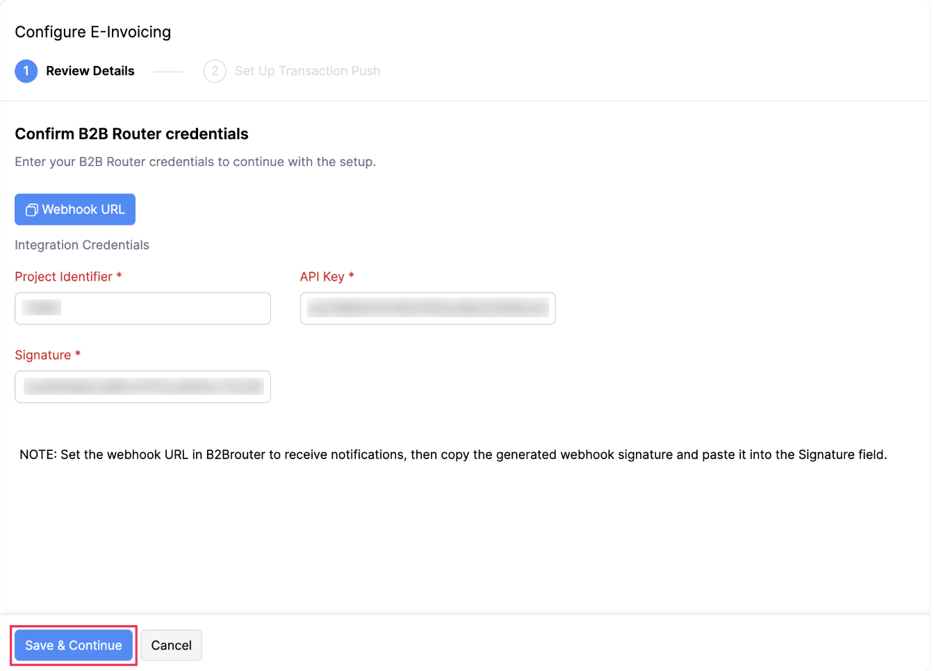 E-Invoicing in Spain | Help | Zoho Inventory