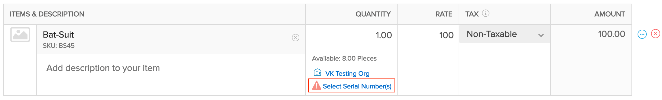 Invoices User Guide Zoho Inventory