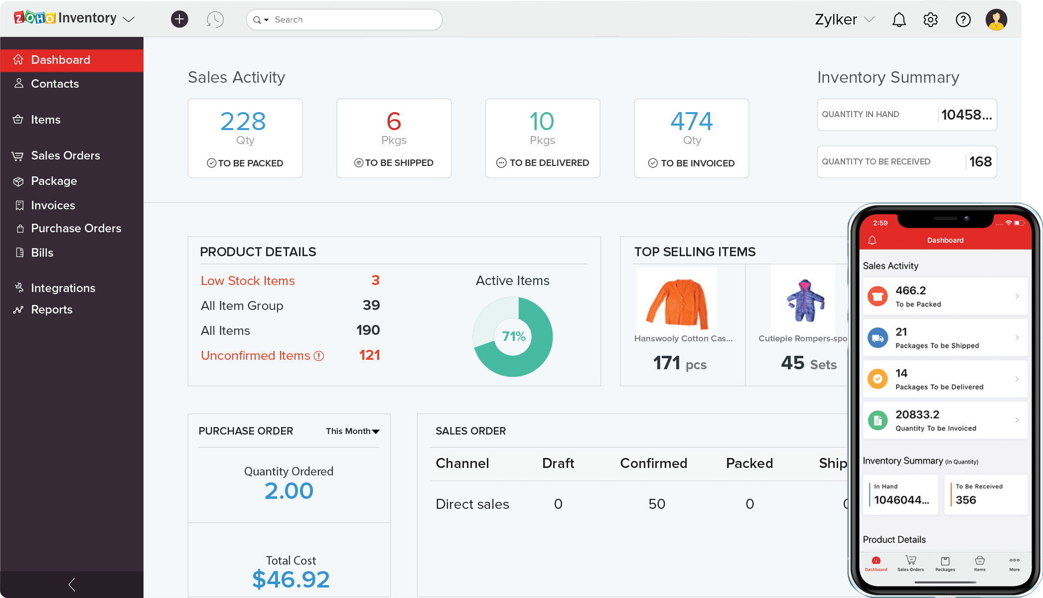 Best Inventory Management Software for Ecommerce - Zoho Inventory