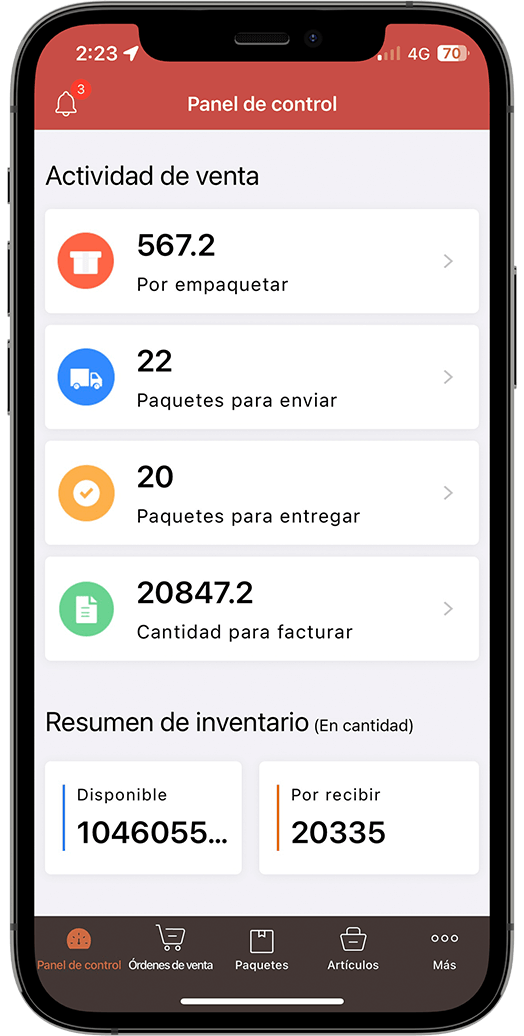 Gestión de inventario | Software en línea de inventario - Zoho Inventory