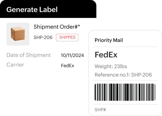 Envia + Zoho Inventory integration