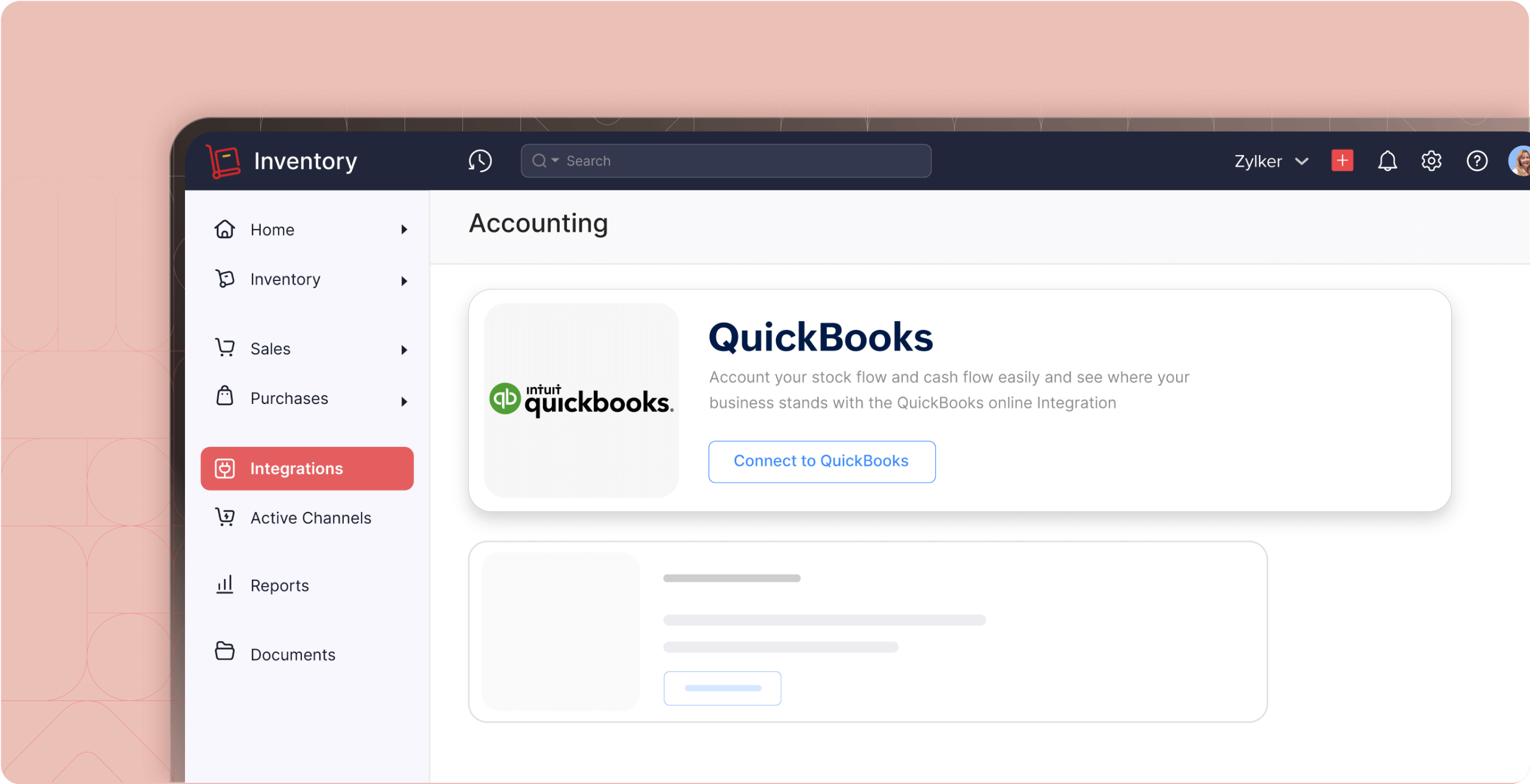 QuickBooks inventory management | Zoho Inventory-QuickBooks integration