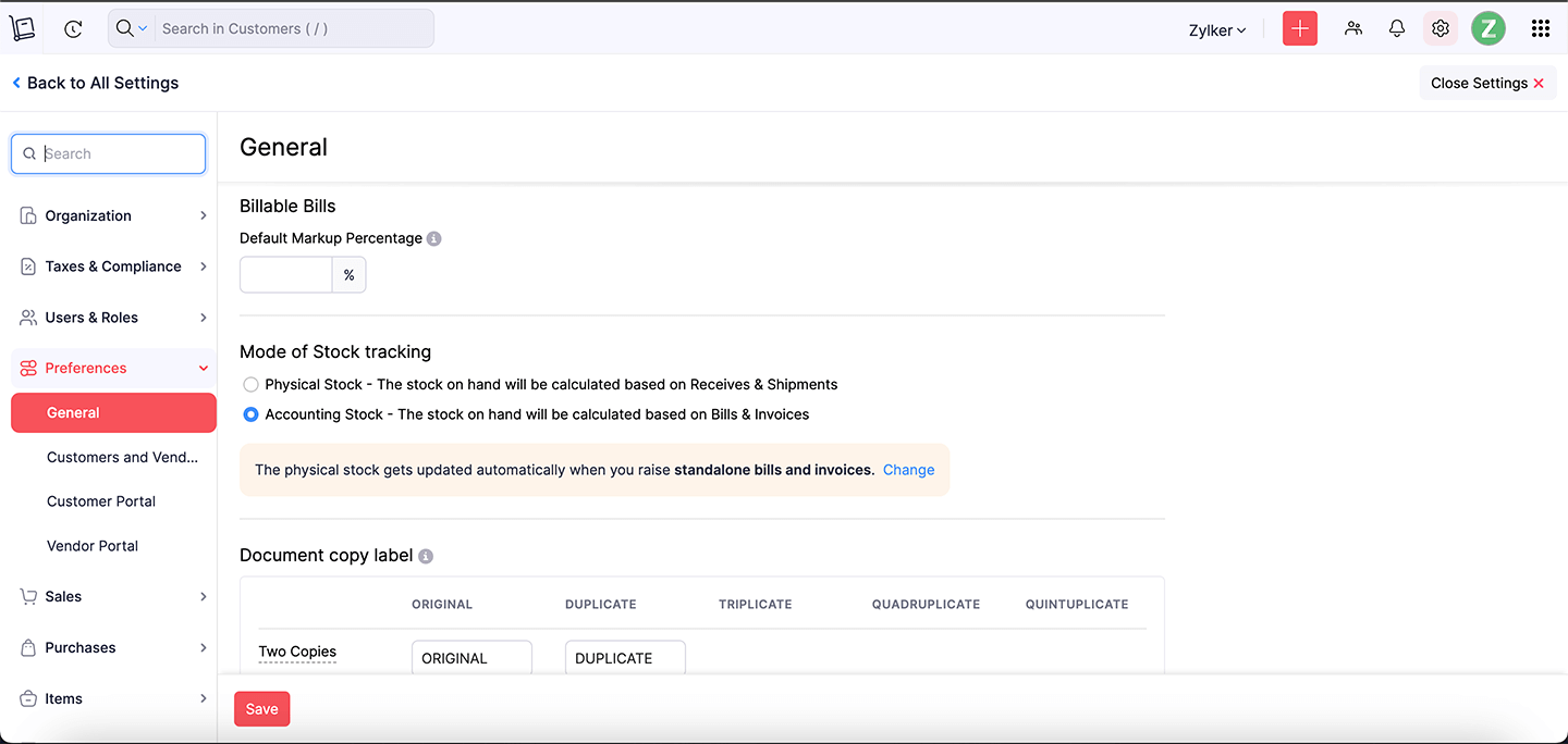 Inventory Tracking System Zoho Inventory