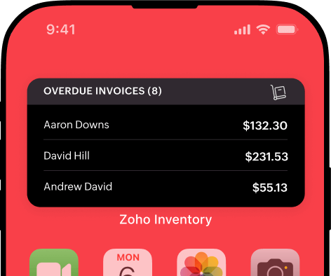 Zoho inventory mobile app for Android & iOS devices
