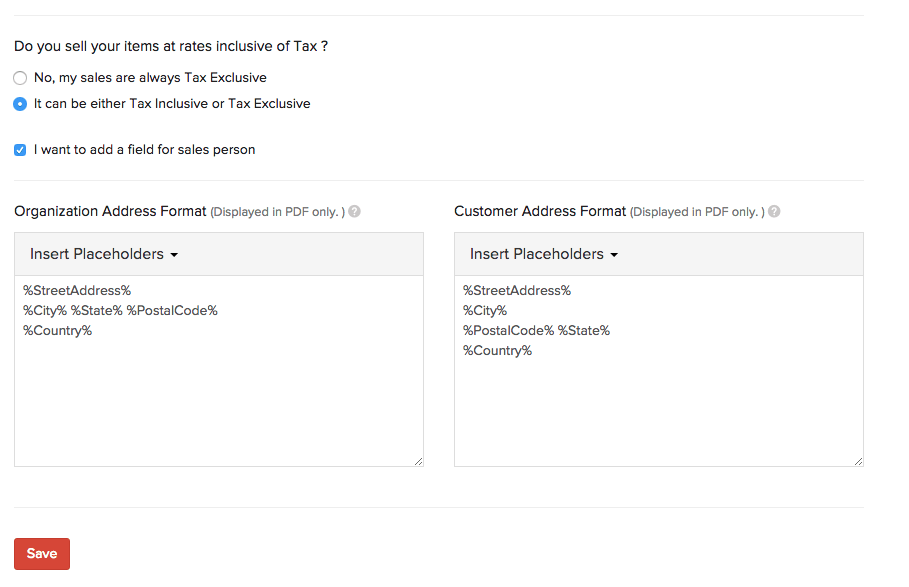 New Invoice