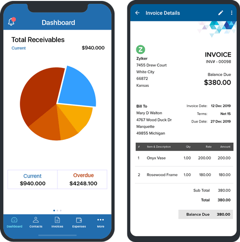 Microsoft Invoicing Alternative | Zoho Invoice