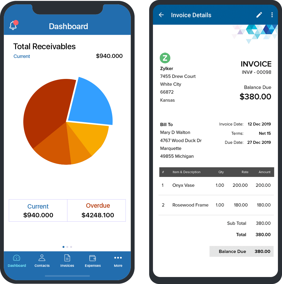 Microsoft Invoicing Alternative | Zoho Invoice