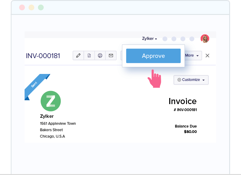 Invoice - Create and Send Professional Invoices | Zoho Invoice