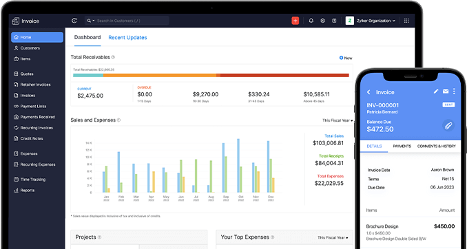 Free Invoice Generator | Free Invoice Maker | Zoho Invoice