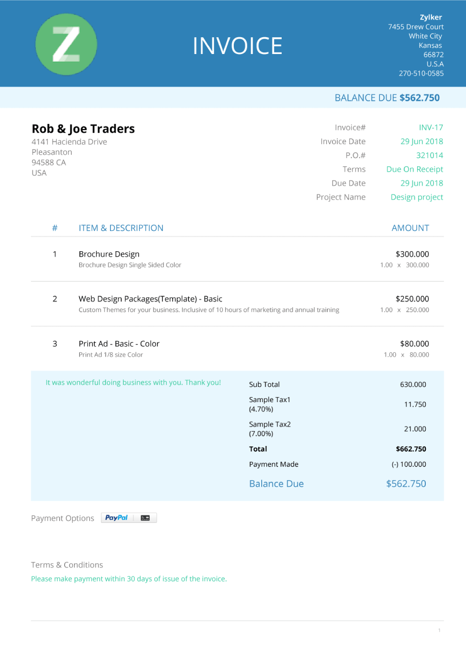 Whats An Invoice Garryatwork
