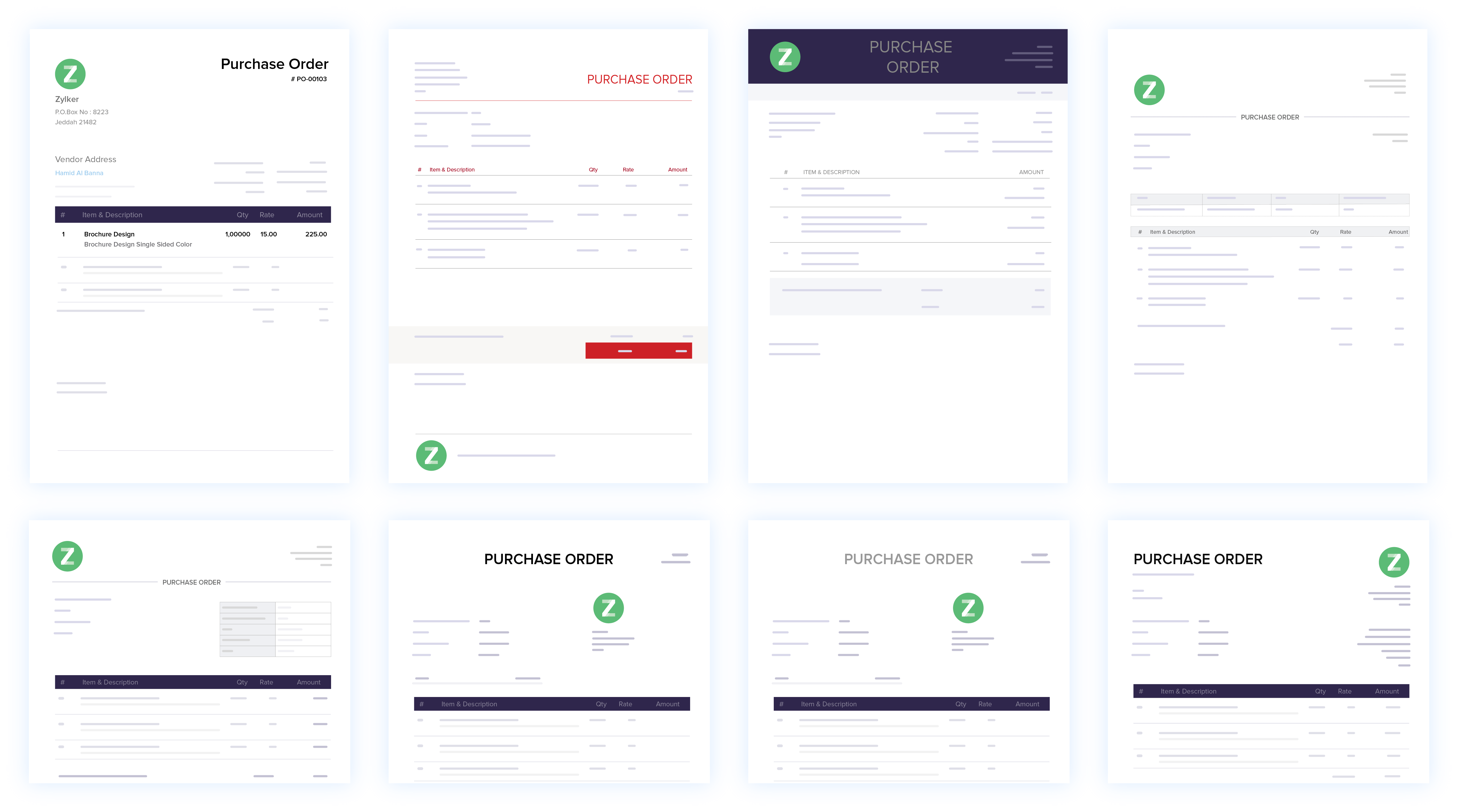Purchase Order Software | Online Purchase Order Management - Zoho Books